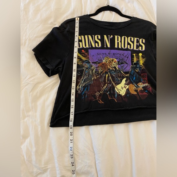 Guns n Roses | Tops | Vintage Guns N Roses Crop Top | Poshmark